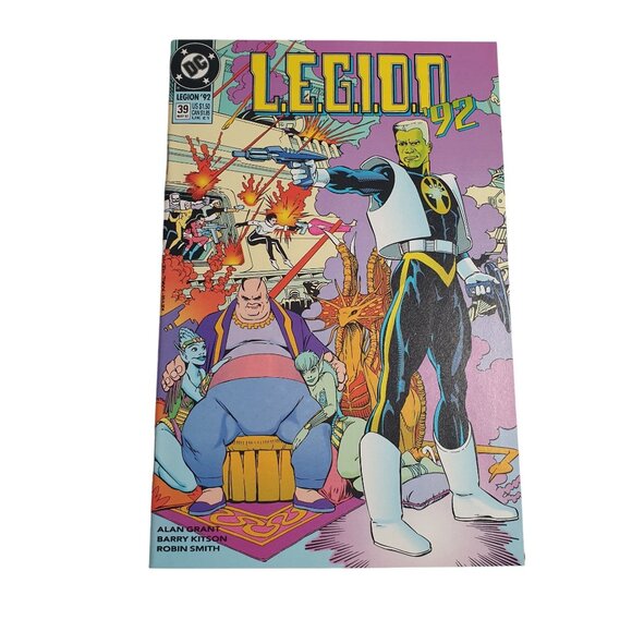 DC | Toys | Legion 92 Issue No 39 Dc Comic Book Dc May 992 Bagged ...